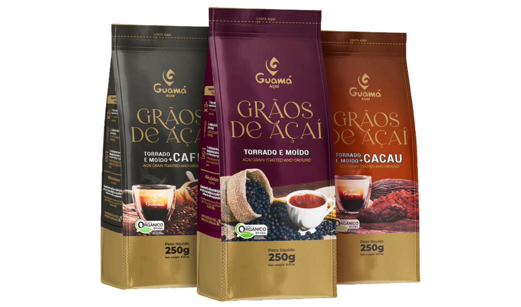 Grãos de Açaí – guama polpas